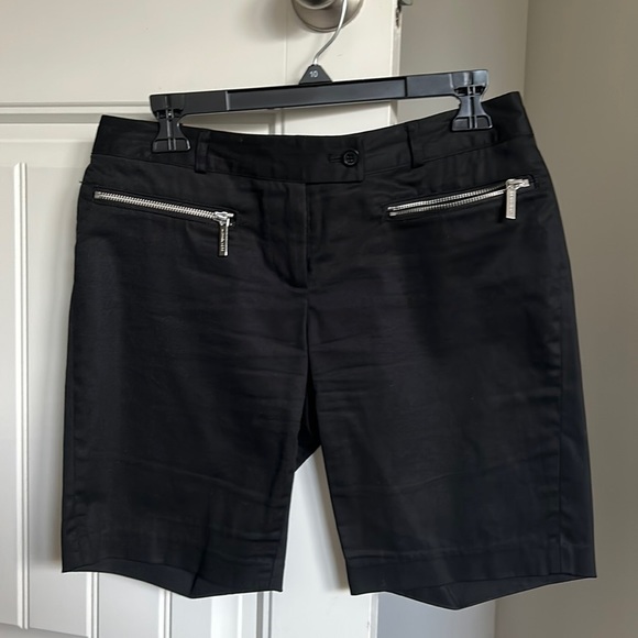 Michael Kors | Shorts | Mk Black Shorts W Front Pockets | Poshmark